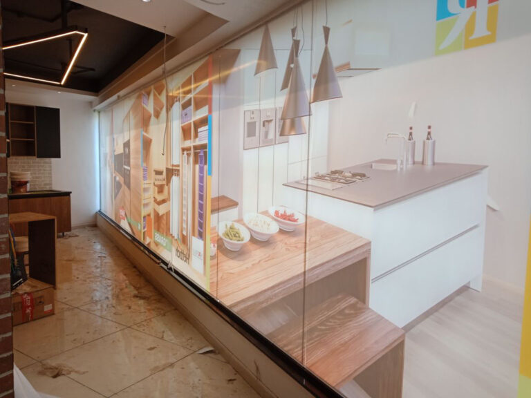 Glass Prints on Transparent, Frosted, 1-Way Vision & Opaque Films