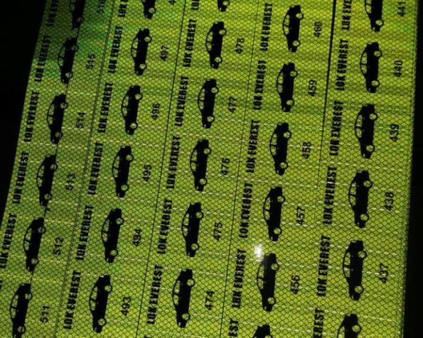 Society Parking Stickers for Vehicle Identification & Security