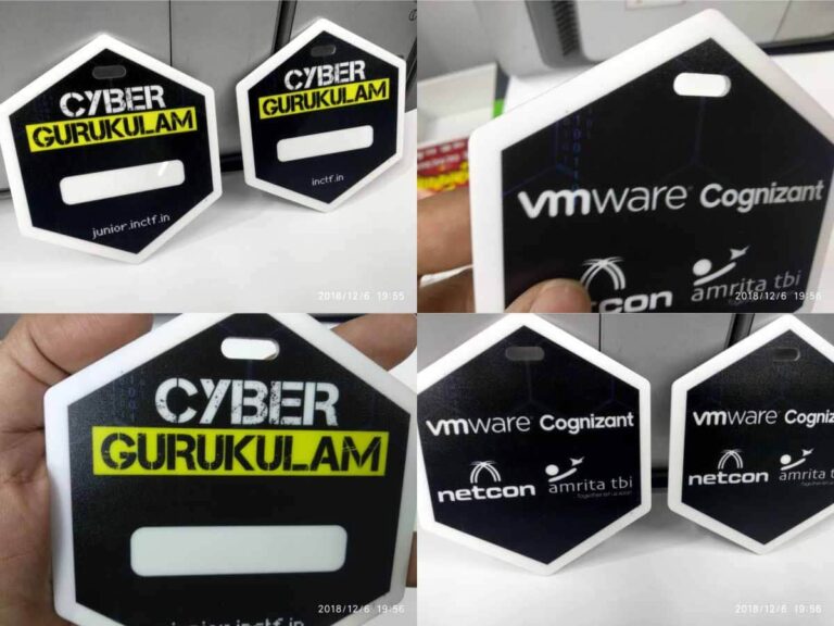 Acrylic Badges in your logo shape, ideal for exhibitions
