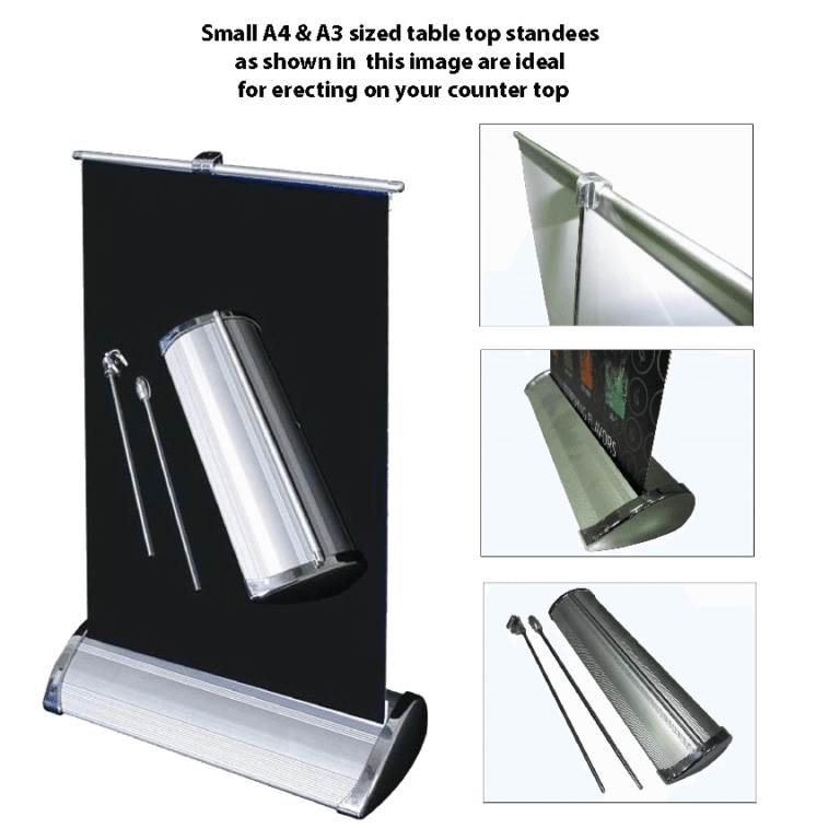 Roll up Standees - Portable Banner Display Solution for Exhibitions