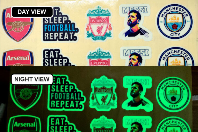 Retro Reflective Vinyl Prints for High Visiblity at Night