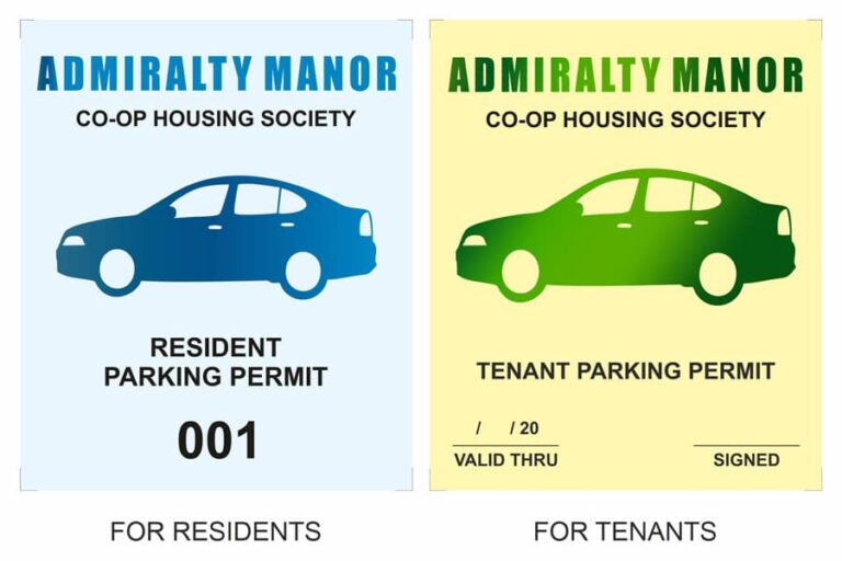 Vehicle Parking Stickers – Orchid Digitals