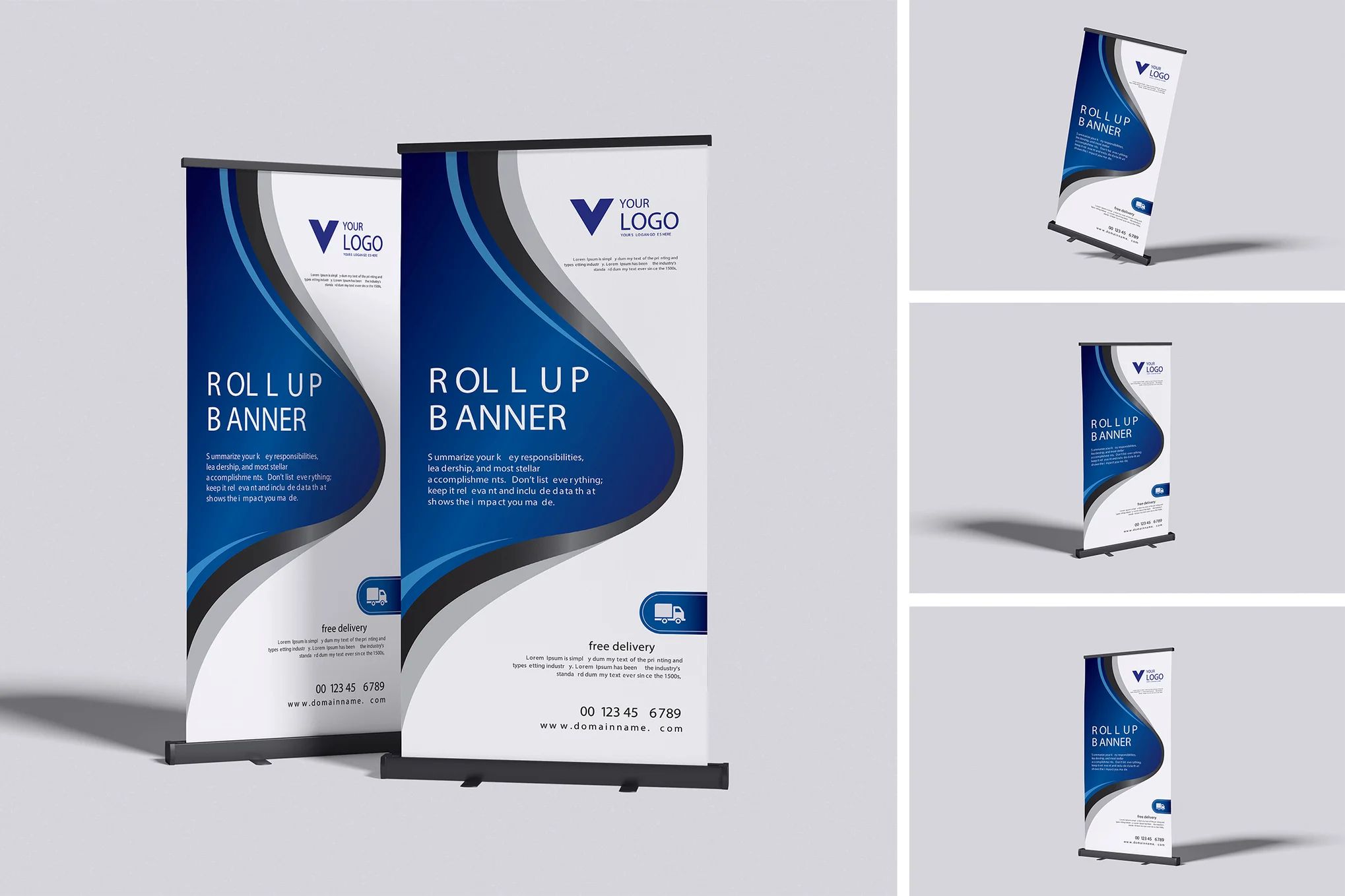 Roll up Standees - Portable Banner Display Solution for Exhibitions